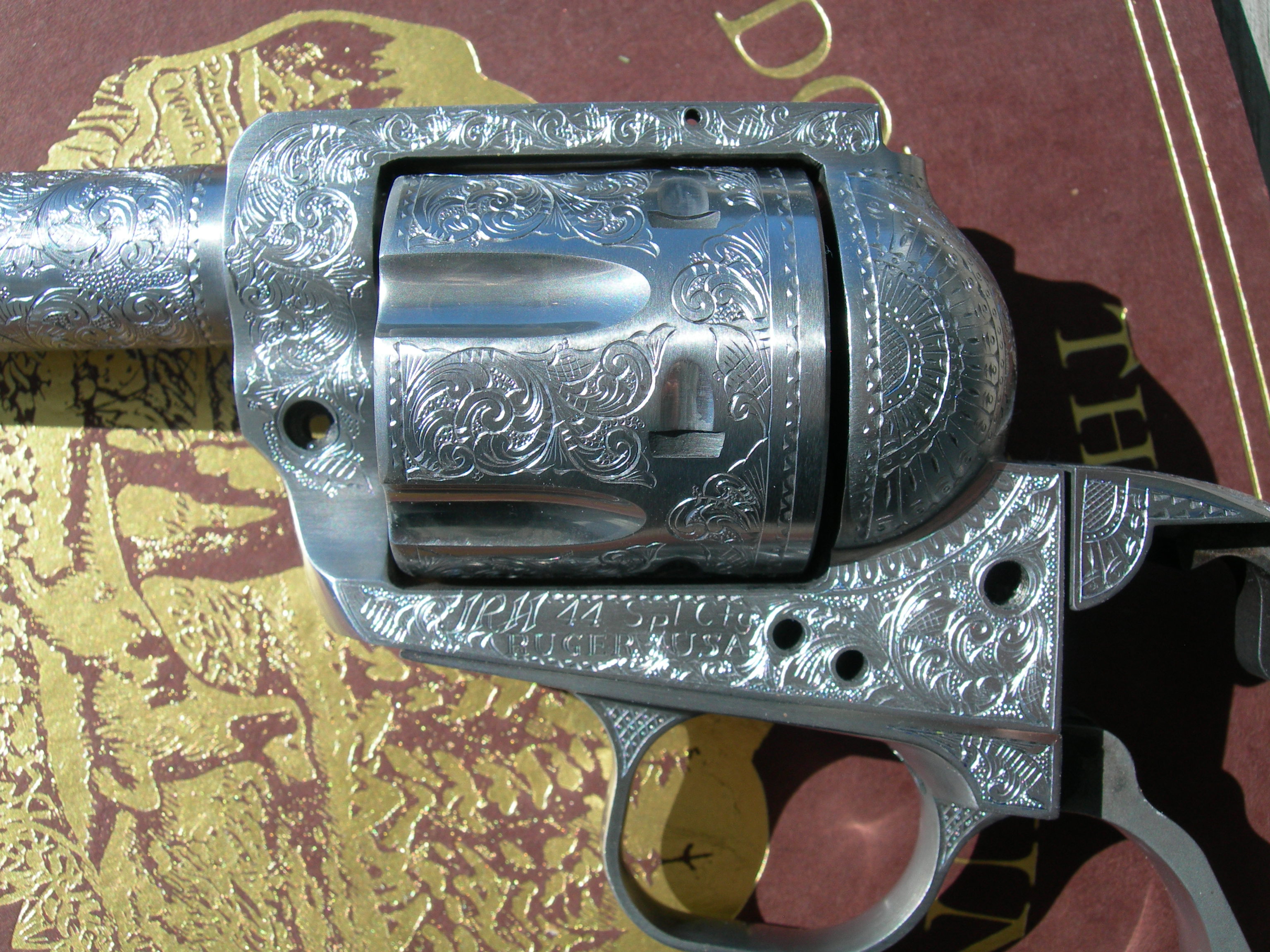 Ruger #5 - Gouse Freelance Firearms Engraving - Gun Engraver Pistol ...