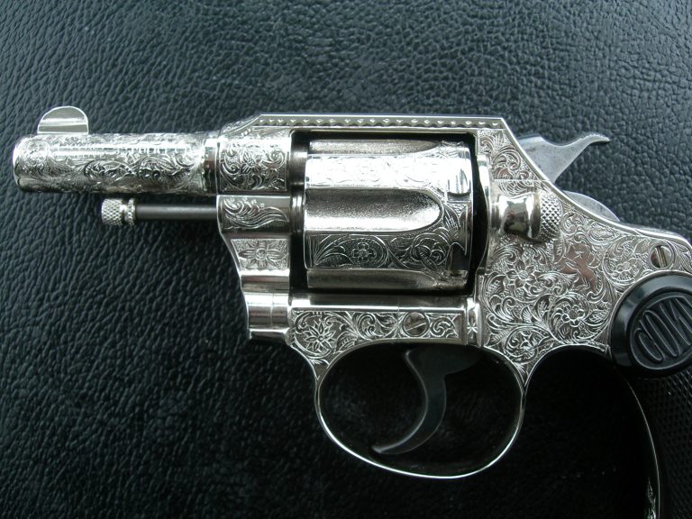 Colt Pocket Positive - Gouse Freelance Firearms Engraving - Gun ...