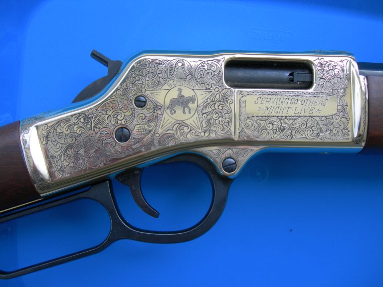 Henry Rifle - Gouse Freelance Firearms Engraving - Gun Engraver Pistol ...