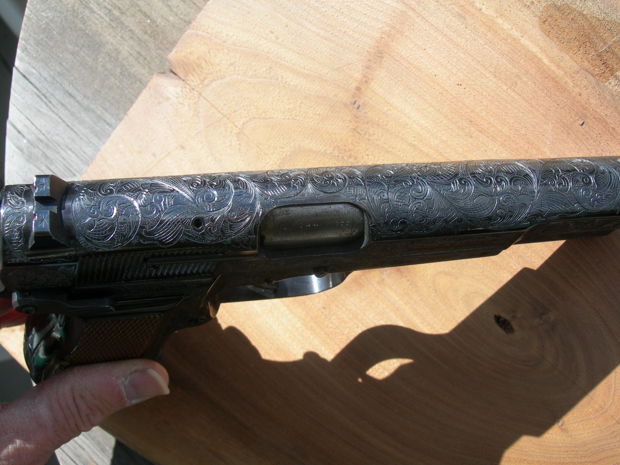 Browning Hi-Power - Gouse Freelance Firearms Engraving - Gun Engraver ...