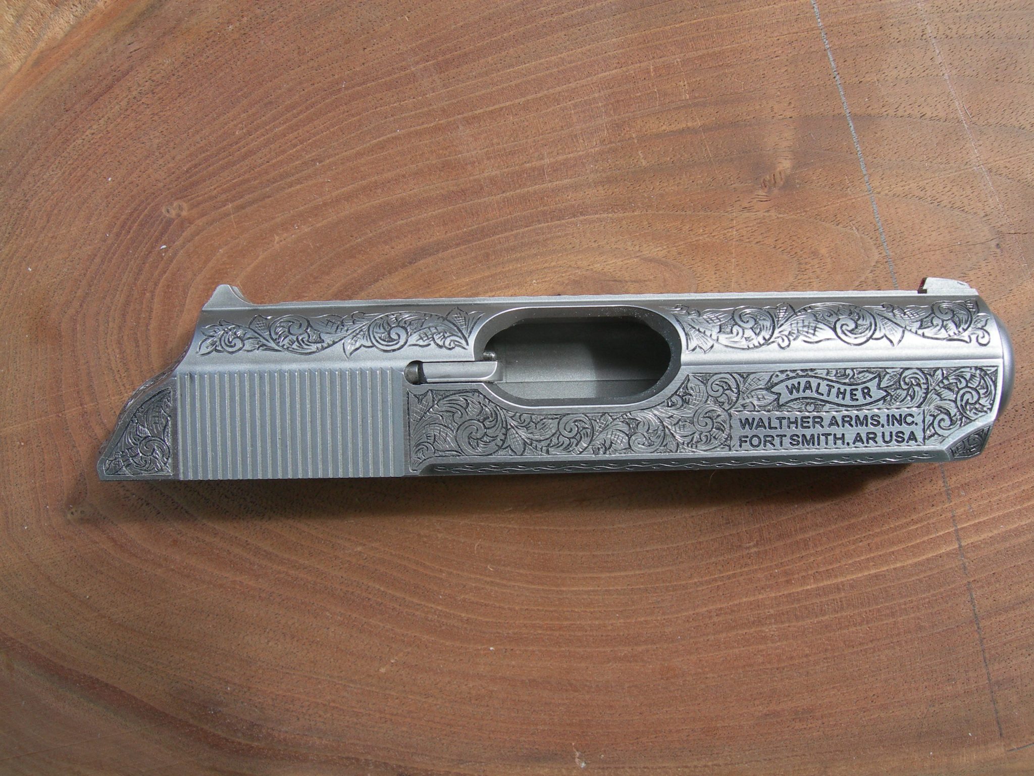 Walther PPK-S Slide - Gouse Freelance Firearms Engraving - Gun Engraver ...