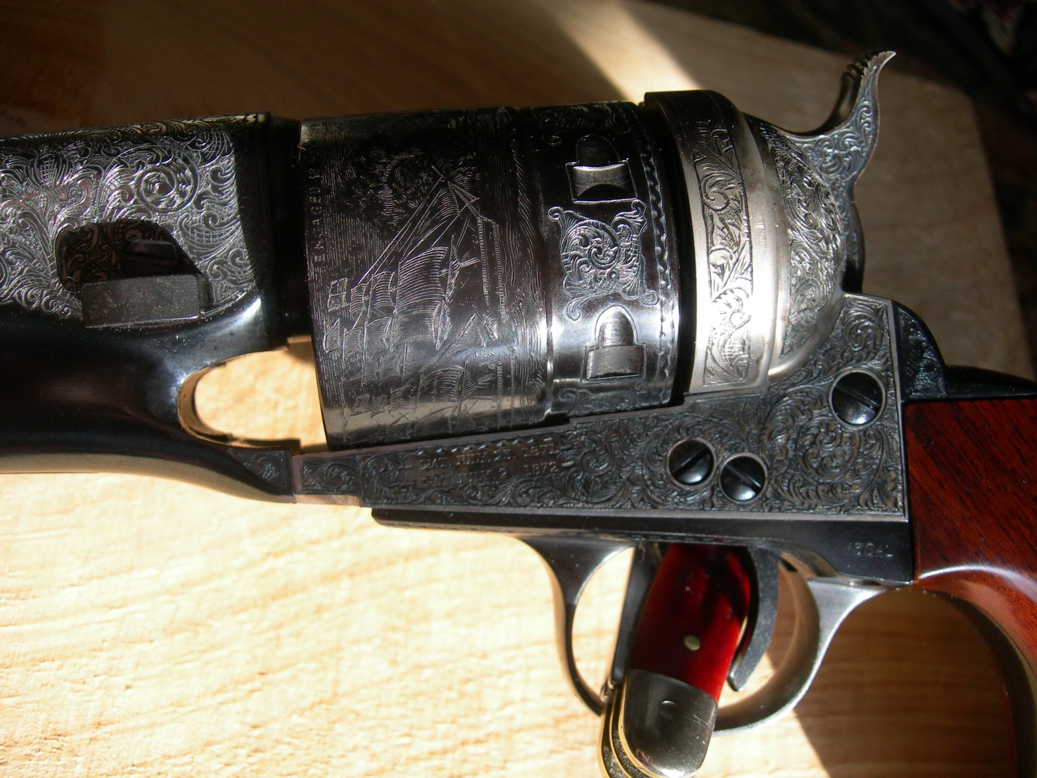 Conversion Finished - Gouse Freelance Firearms Engraving - Gun Engraver ...