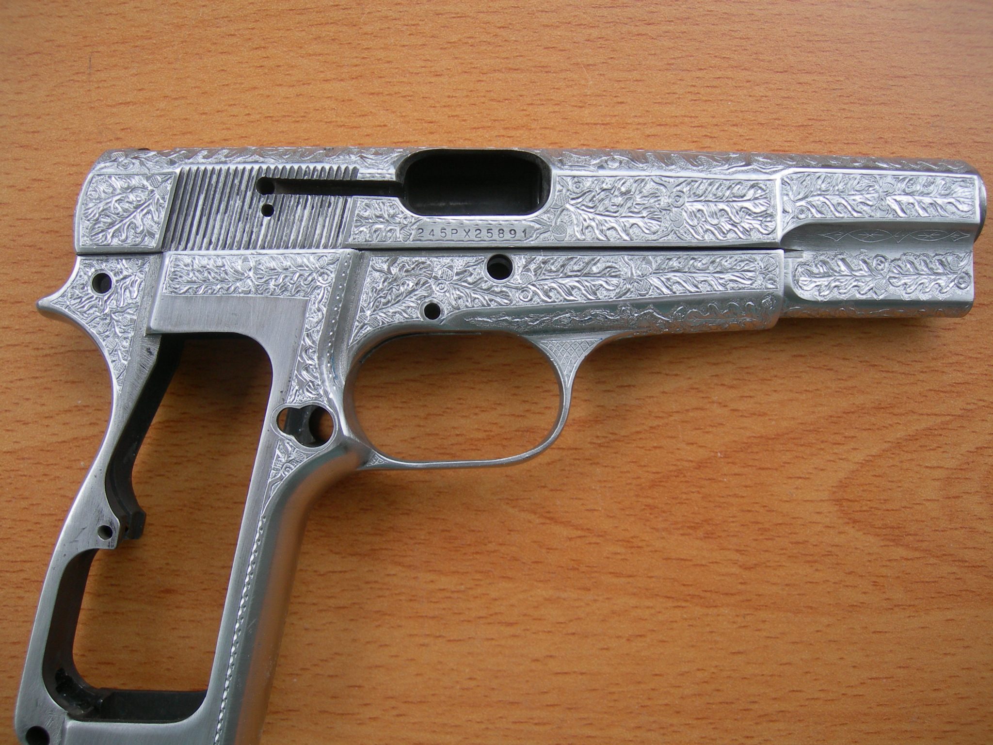 WIP - FN GP 35 (Hi Power) - Gouse Freelance Firearms Engraving - Gun ...