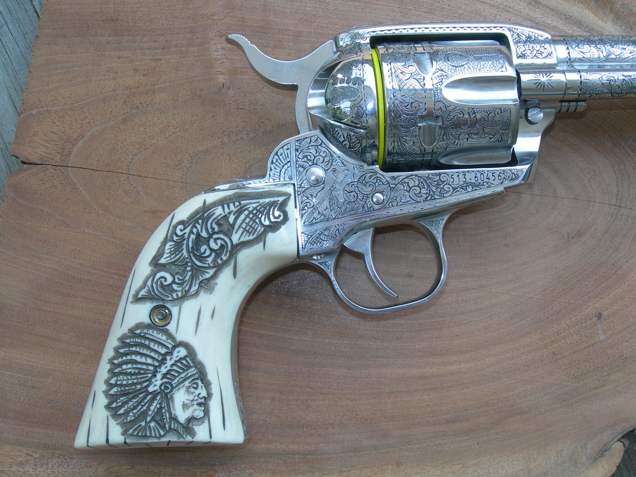 Native American Themed Vaquero - Finished - Gouse Freelance Firearms ...