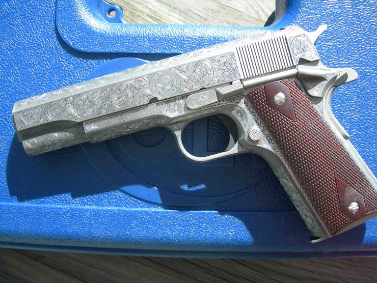 1911 Colt Blank Slide - Gouse Freelance Firearms Engraving - Gun ...