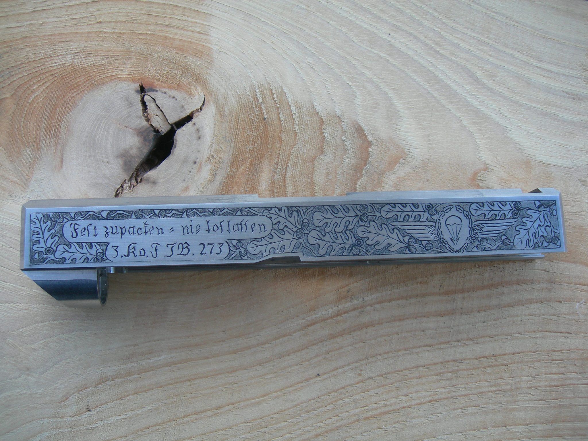 Aftermarket Glock Slide - Gouse Freelance Firearms Engraving - Gun ...